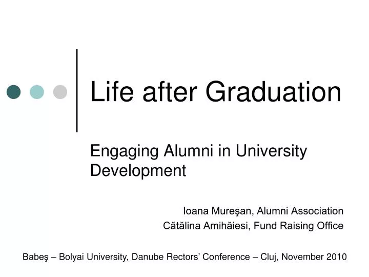 PPT - Life after Graduation PowerPoint Presentation, free download - ID ...