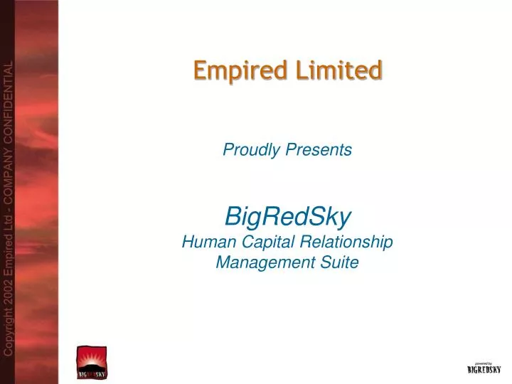 PPT - Empired Limited PowerPoint Presentation, free download - ID:6528220