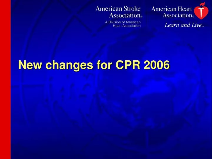 PPT - New changes for CPR 2006 PowerPoint Presentation, free download ...