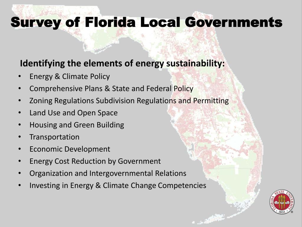 PPT - Energy Sustainable Florida Communities Project PowerPoint ...