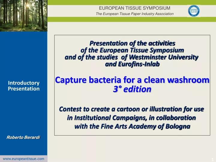 PPT - EUROPEAN TISSUE SYMPOSIUM The European Tissue Paper Industry ...