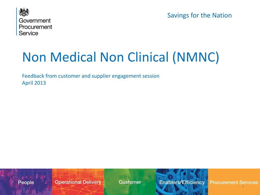 PPT - Maximizing Savings: Feedback and Procurement Programme for Non ...