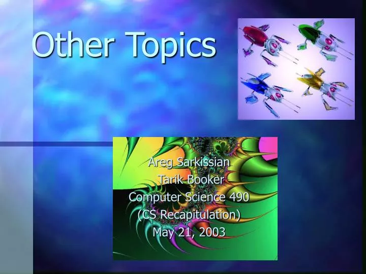 PPT - Other Topics PowerPoint Presentation, free download - ID:6529814