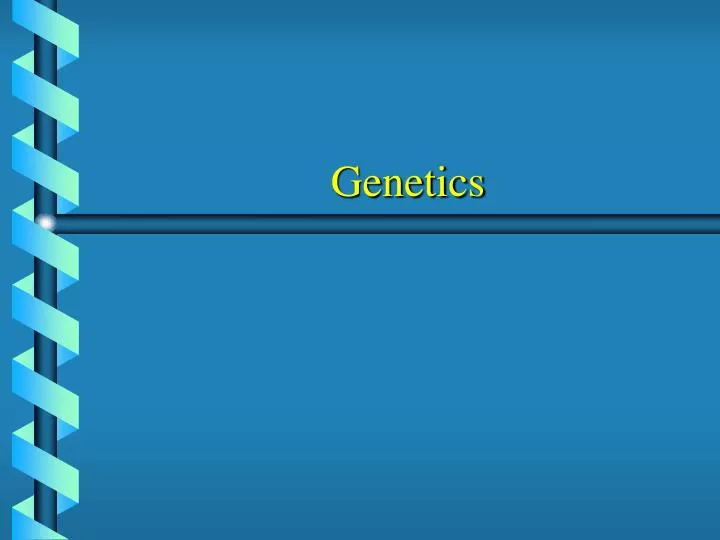 Ppt Genetics Powerpoint Presentation Free Download Id 6530094