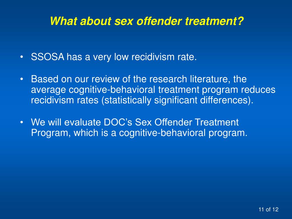 Ppt Washington State Sex Offender Report Series Highlights Powerpoint