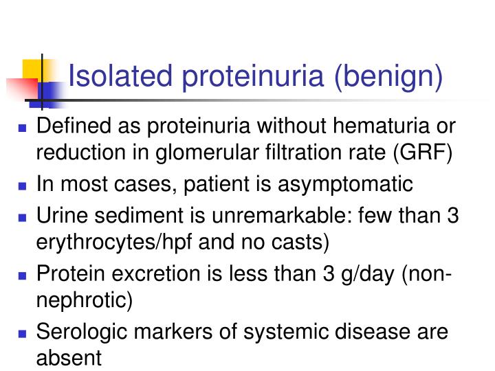 PPT - Proteinuria PowerPoint Presentation - ID:6530426