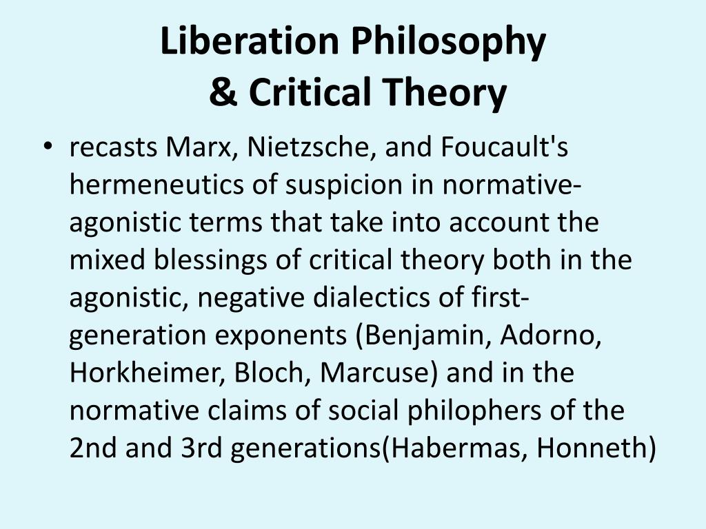 PPT - Latin American Philosophy: Race, Liberation, Critical Theory ...
