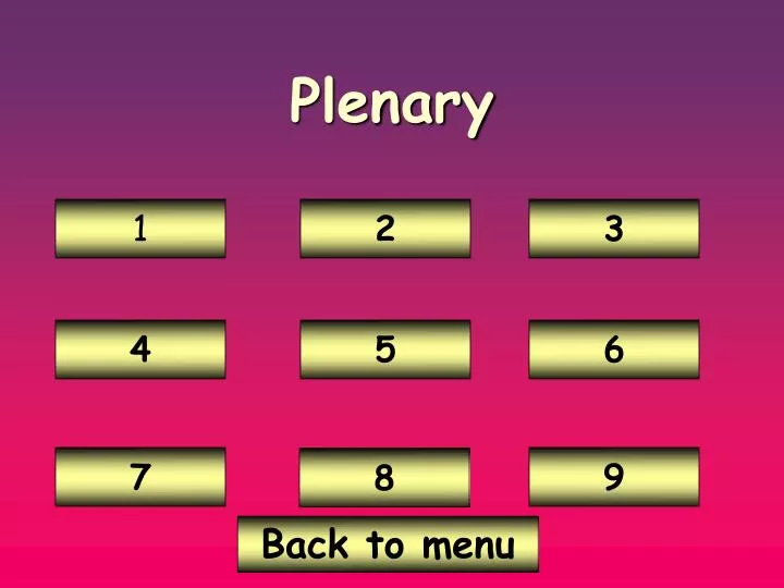 PPT - Plenary PowerPoint Presentation, free download - ID:6530542