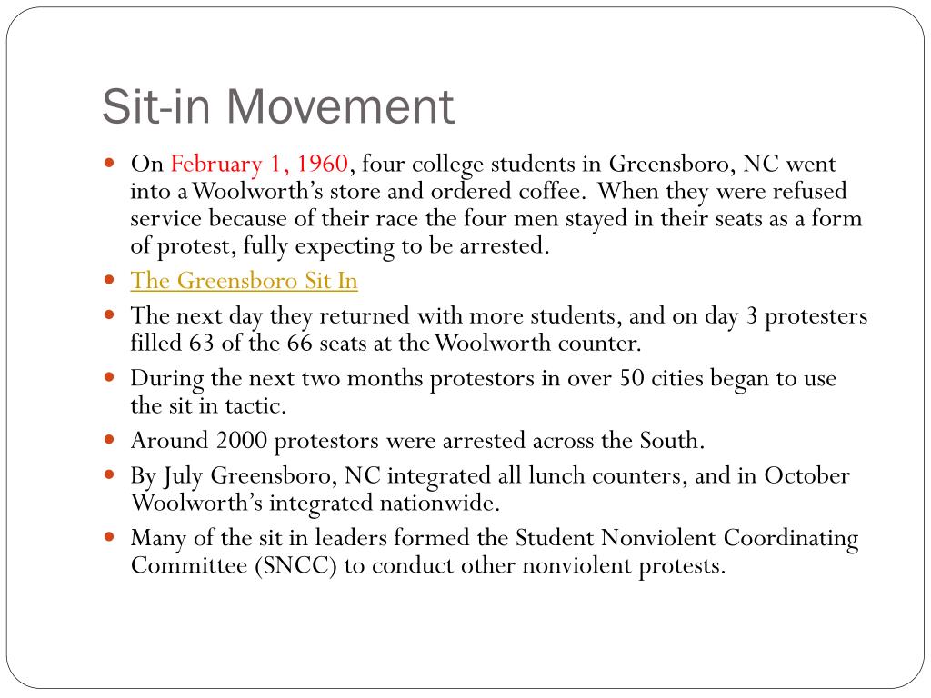 PPT - The Civil Rights Movement: Struggle and Triumph PowerPoint ...