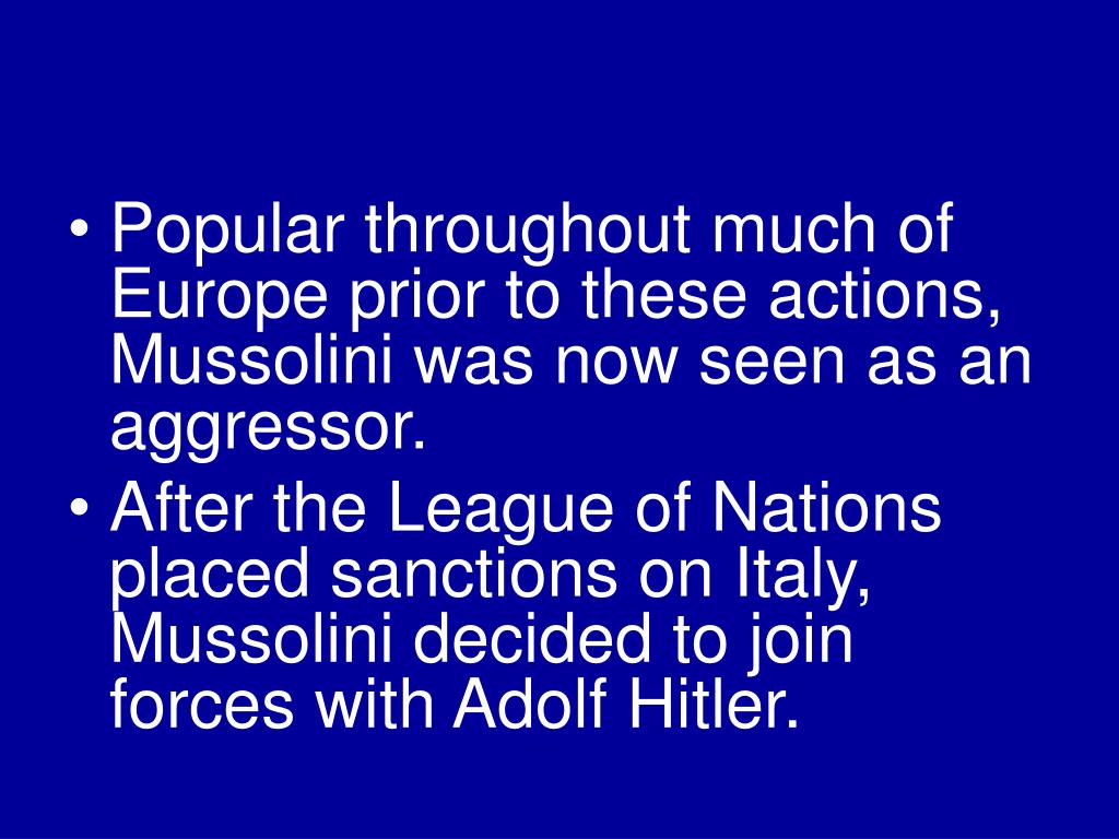 PPT - Benito Mussolini and Fascism in Italy PowerPoint Presentation ...
