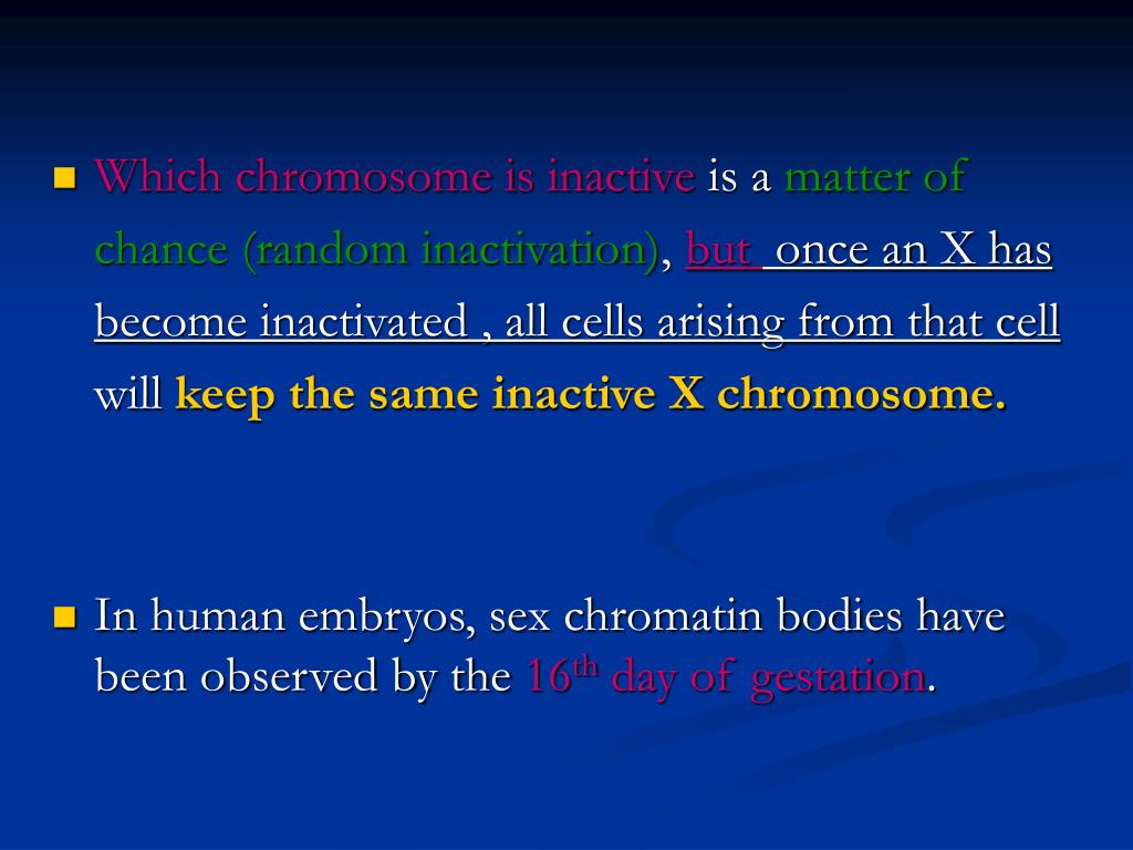 PPT - Sex chromatin bodies Barr body PowerPoint Presentation, free ...