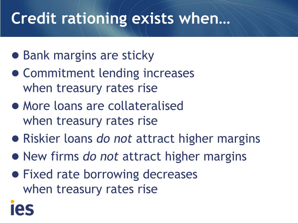 PPT - The Role of Loan Guarantees in Alleviating Credit Rationing ...