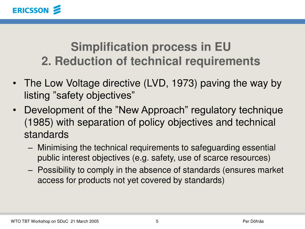PPT - Per Döfnäs Director, Technical Regulations Government Affairs ...