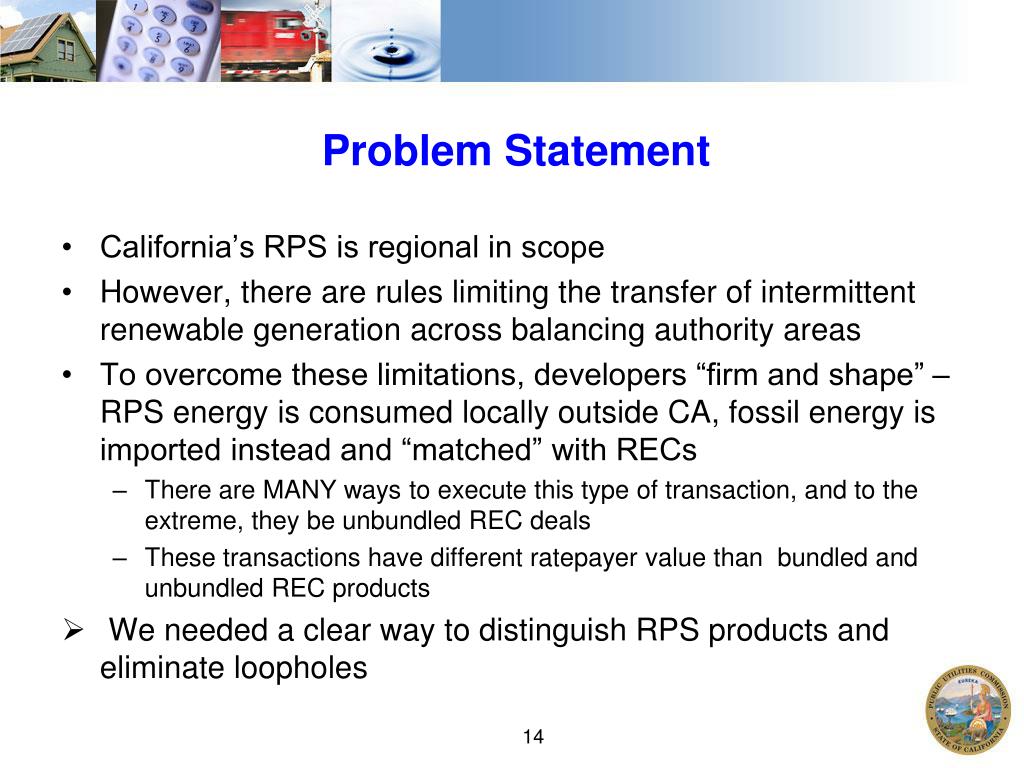 PPT - California’s Renewable Energy Credits (REC) Market Update ...