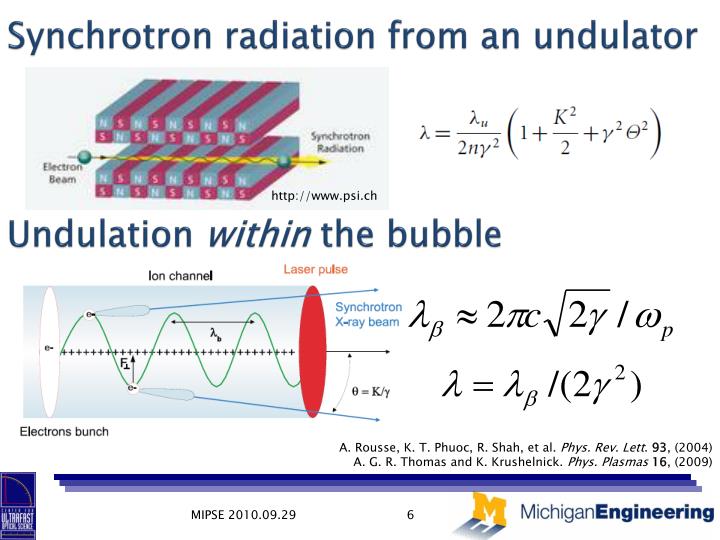 PPT - Compact High-brilliance Synchrotron Source Driven by a Tabletop ...