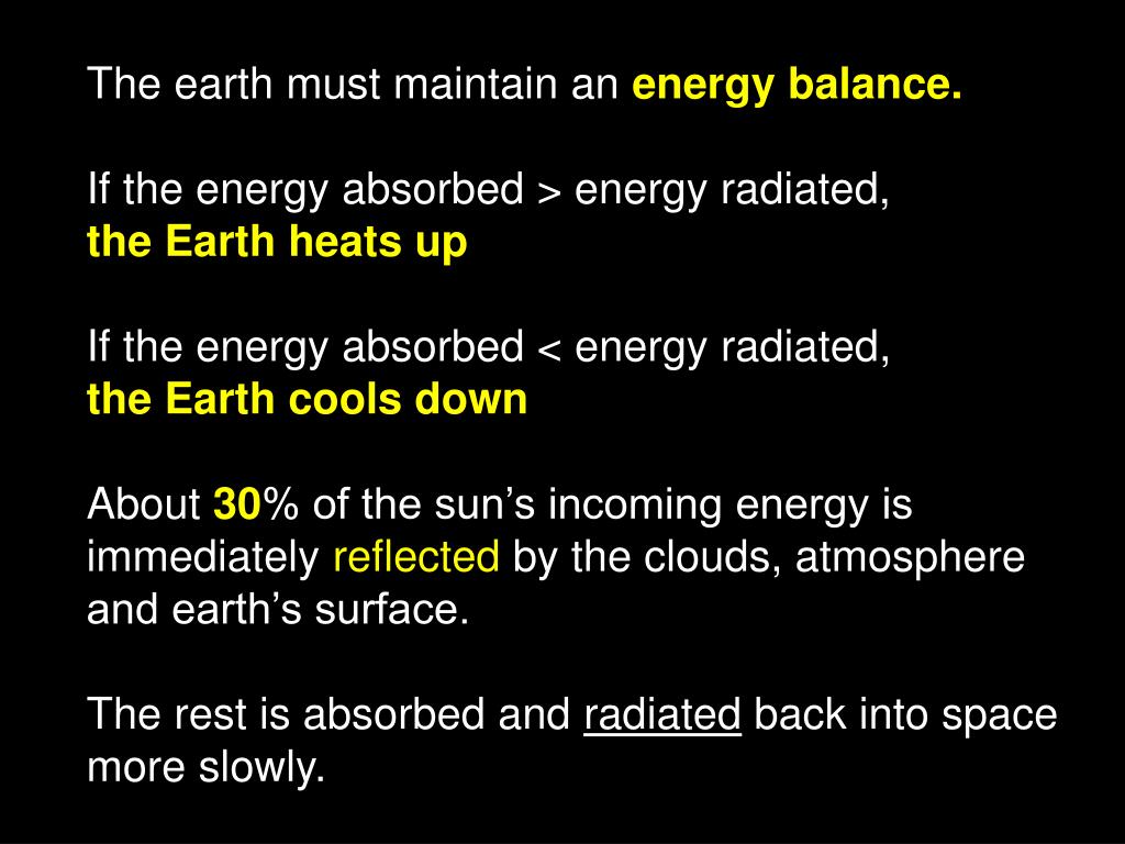 PPT - Earth’s Energy Balance PowerPoint Presentation, free download ...