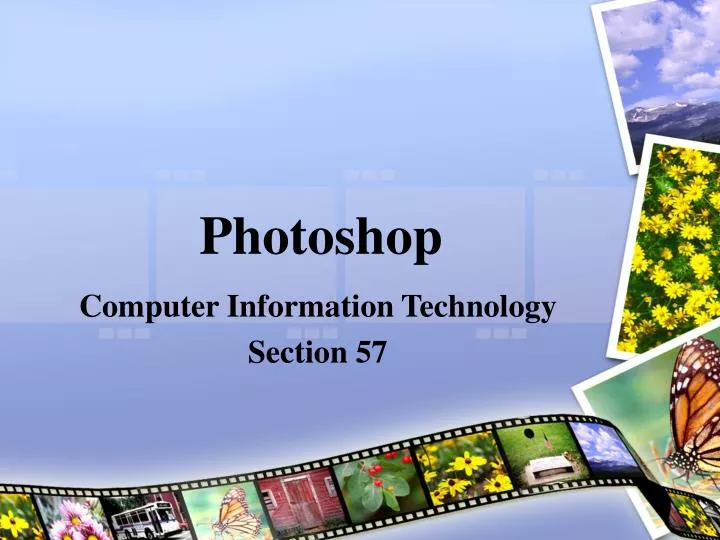PPT - Photoshop PowerPoint Presentation, free download - ID:6536471