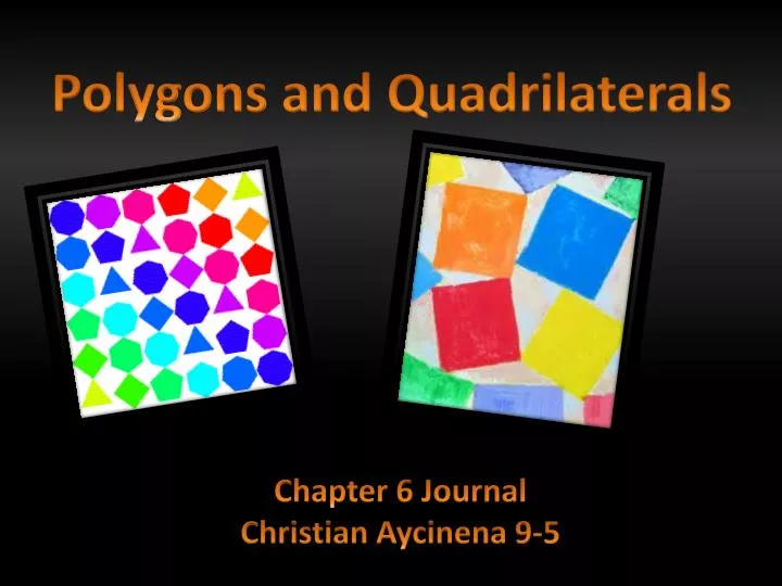 PPT - Poly gons and Quadrilaterals PowerPoint Presentation, free ...