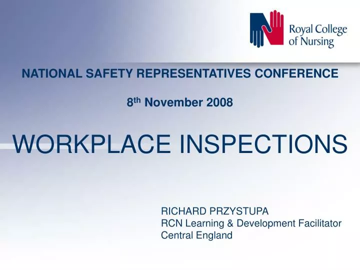 PPT - WORKPLACE INSPECTIONS PowerPoint Presentation, free download - ID ...