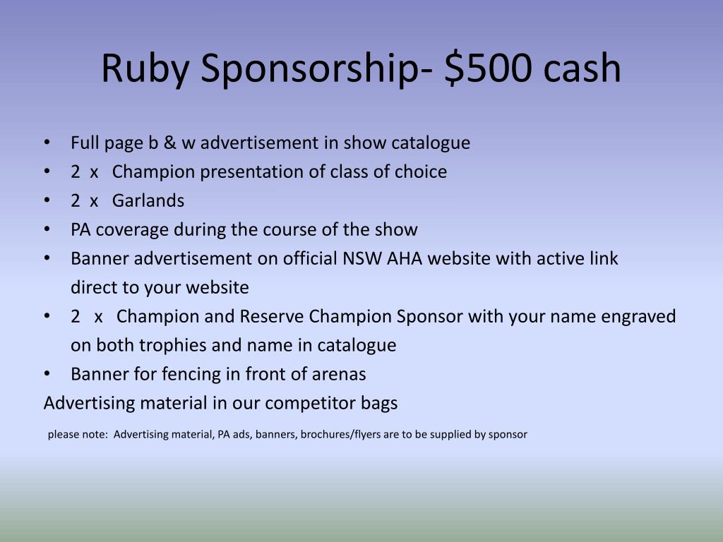 PPT - National Arabian Stud Horse show Sponsorship Proposal PowerPoint ...