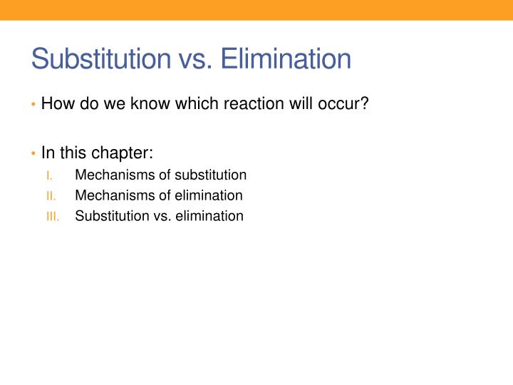 PPT - Reactions of alkyl halides: nucleophilic Substitution and ...