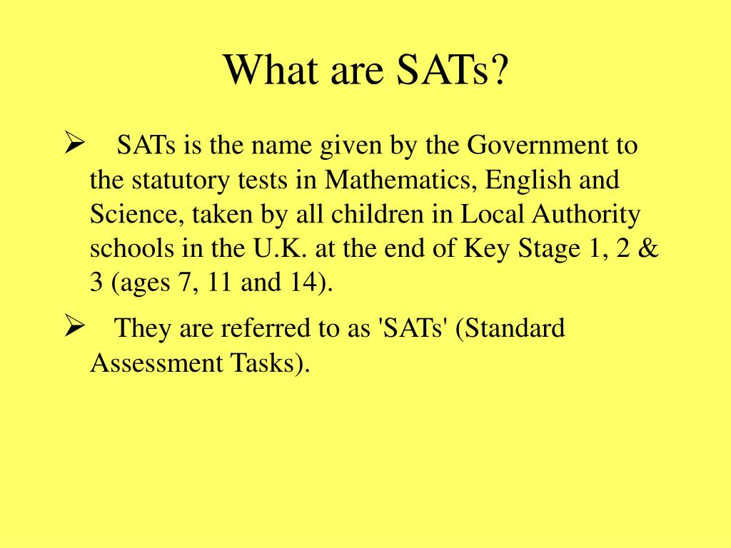 PPT - Key Stage 2 SATs Guide for Parents | Understanding Tests & Levels ...