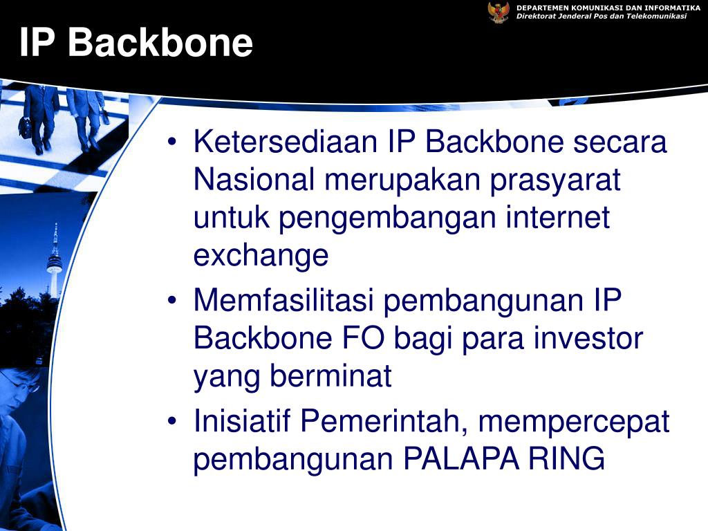 PPT - Pengaturan IP Domestic Backbone dan Internet Exchange di ...