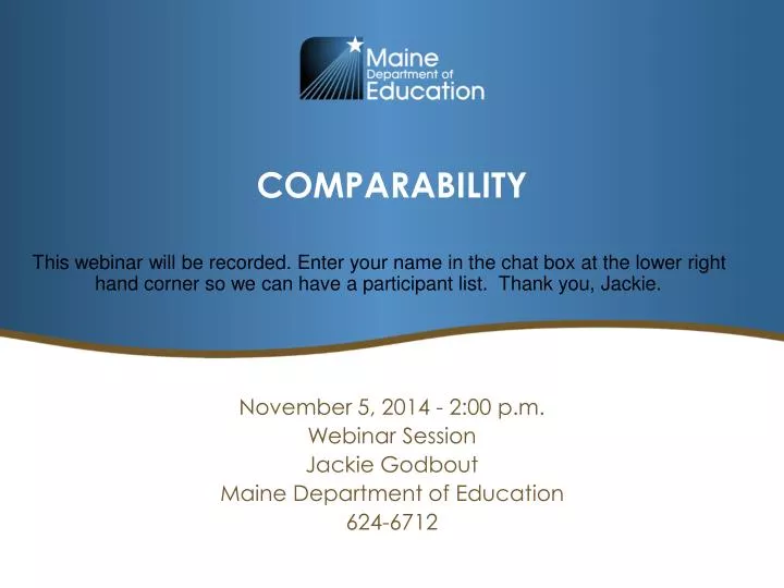 PPT - COMPARABILITY PowerPoint Presentation, free download - ID:6541072