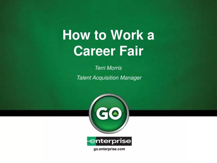 PPT - How to Work a Career Fair PowerPoint Presentation, free download ...