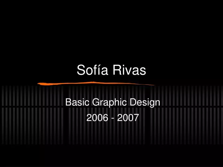 PPT - Sofía Rivas PowerPoint Presentation, free download - ID:6543390