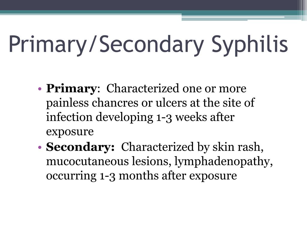 PPT - Clinical Management of Adult Syphilis PowerPoint Presentation ...