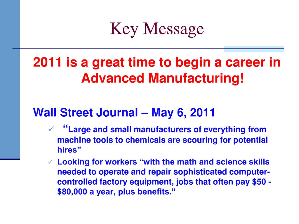 PPT - Launch Your Career in Pennsylvania’s Advanced Manufacturing ...