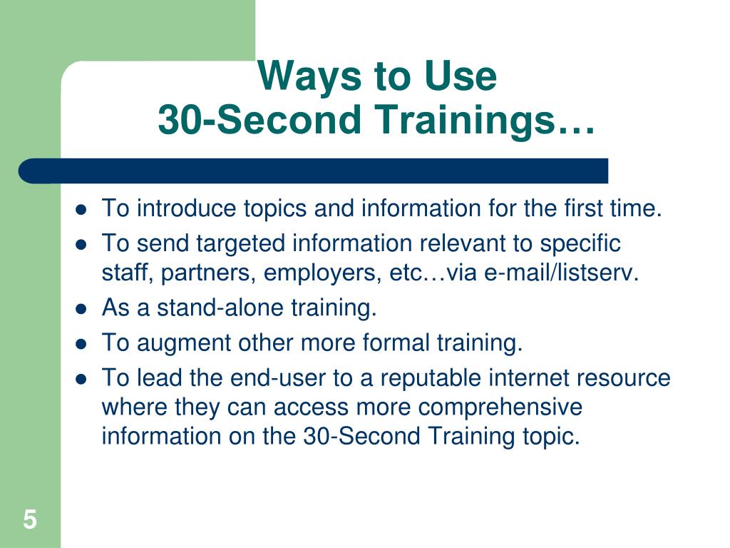 PPT - 30-Second Training Series: National Disability Employment Awareness Month PowerPoint ...