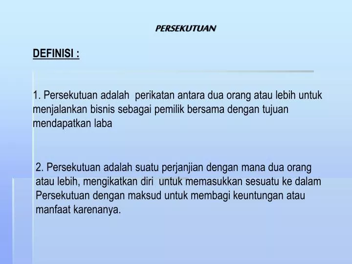 PPT - DEFINISI : PowerPoint Presentation, free download - ID:6547803