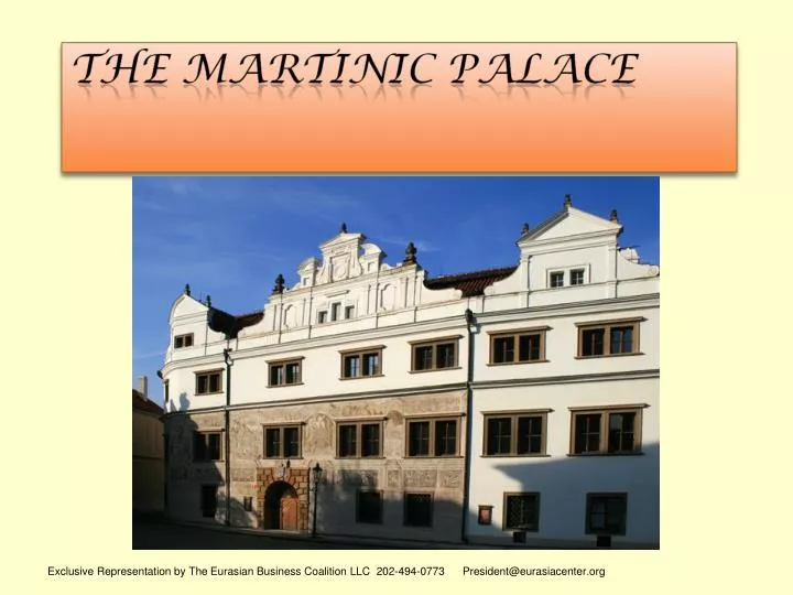 PPT - Martinic Palace PowerPoint Presentation, free download - ID:6547954