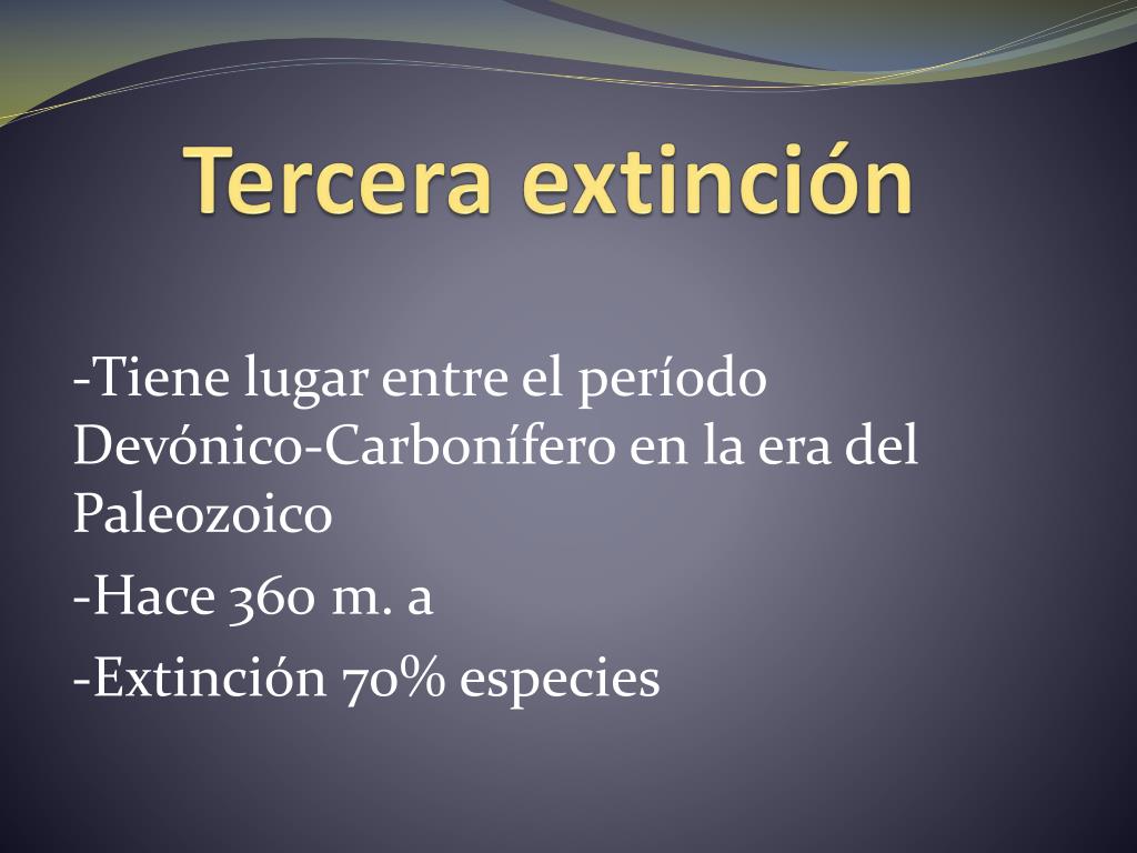 PPT - Geología histórica y grandes extinciones masivas PowerPoint ...