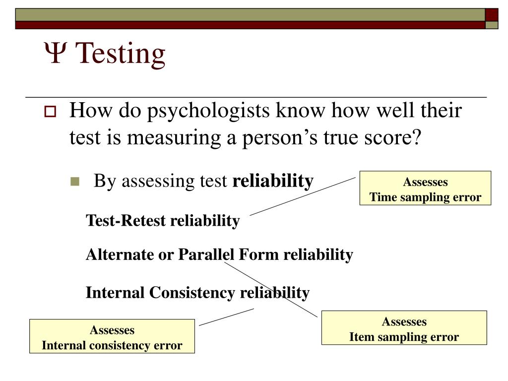 Validity and reliability of personality tests - sanjaf Validity and reliability of personality tests - sanjaf
