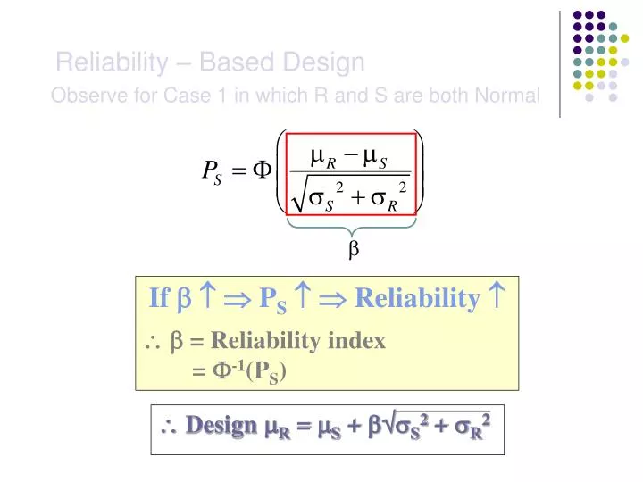 PPT - Reliability – Based Design PowerPoint Presentation, free download ...