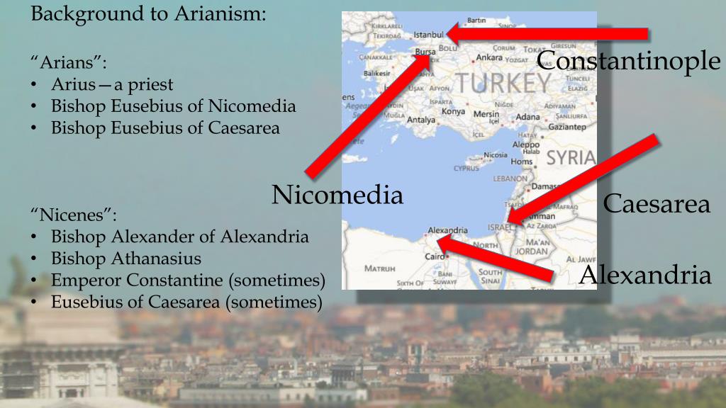 PPT - Eusebius of Nicomedia, Arius of Alexandria, and the Marketing of ...
