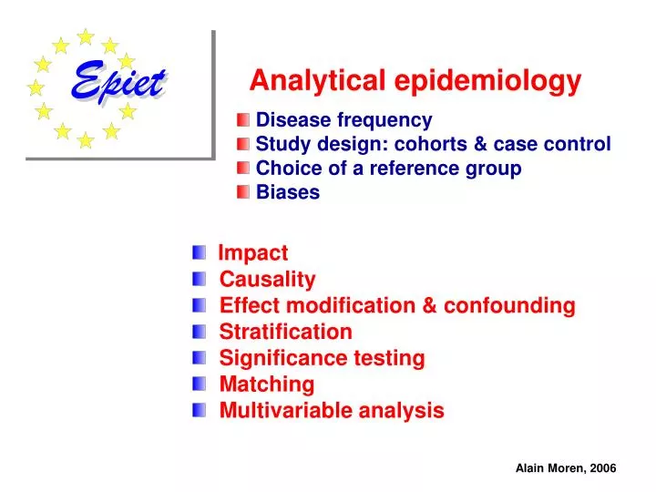 PPT - Analytical epidemiology PowerPoint Presentation, free download ...
