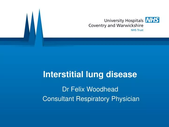 PPT - Interstitial lung disease PowerPoint Presentation, free download ...