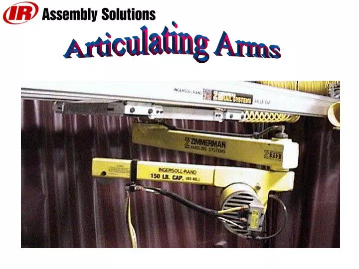 PPT - Articulating Arms PowerPoint Presentation, free download - ID:6559098