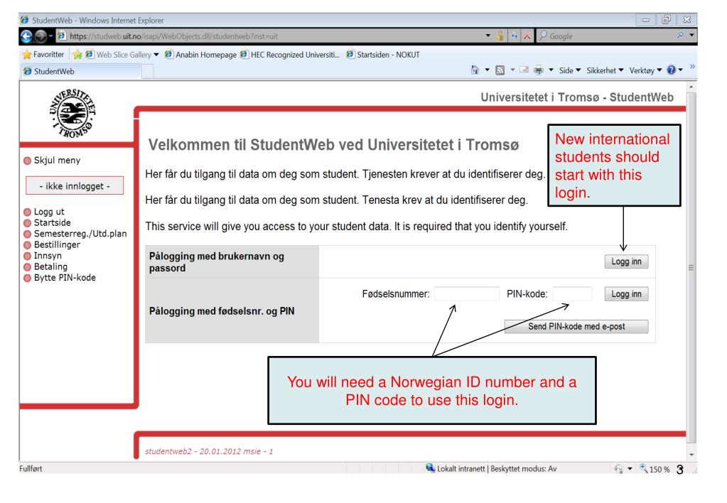 PPT - STUDENTWEB PowerPoint Presentation, free download - ID:6560163