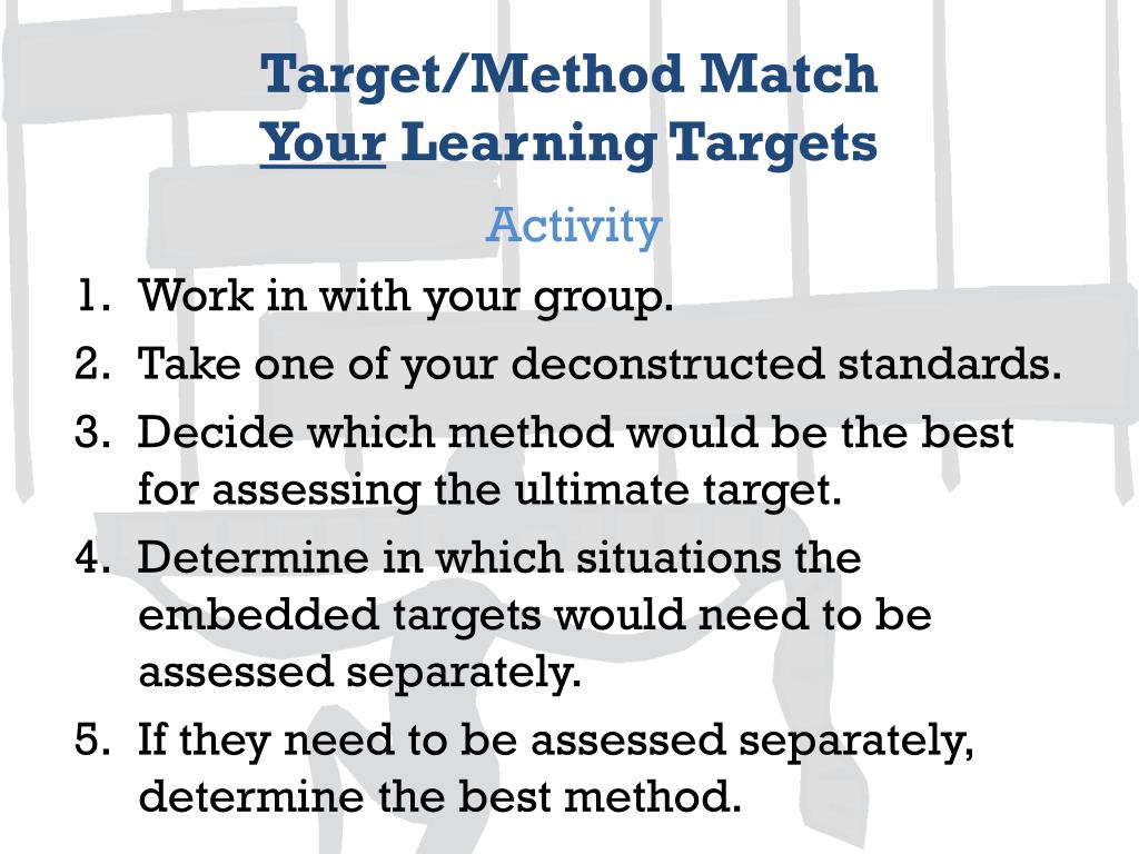 PPT - Assessment Cadre #3: “Assess How? Designing Assessments to Do ...