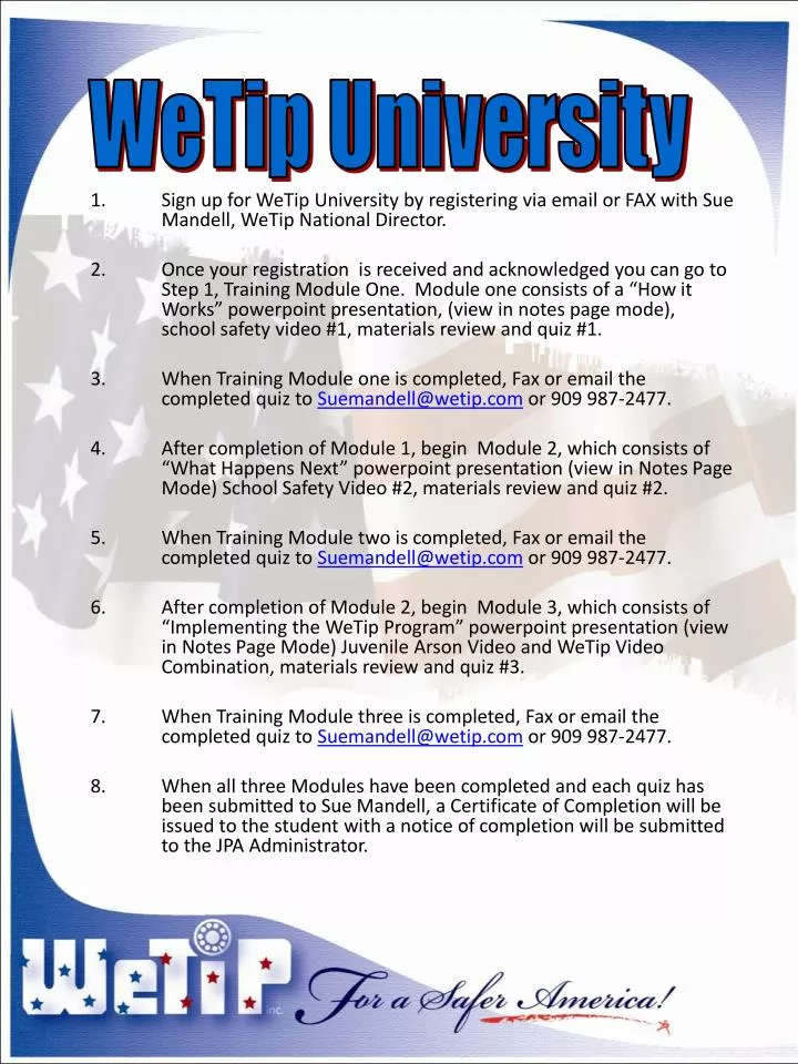 PPT - WeTip University PowerPoint Presentation, free download - ID:6561224