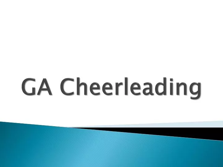 PPT - GA Cheerleading PowerPoint Presentation, free download - ID:6561982