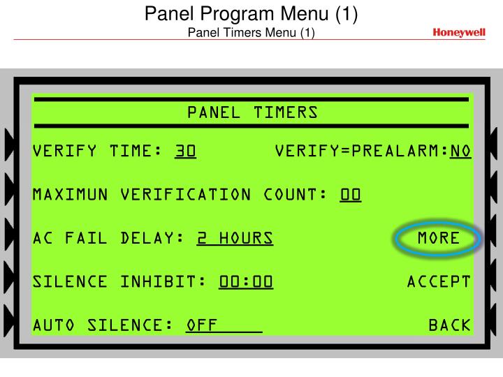 PPT - NFS2-3030 Panel Programming PowerPoint Presentation - ID:6566257