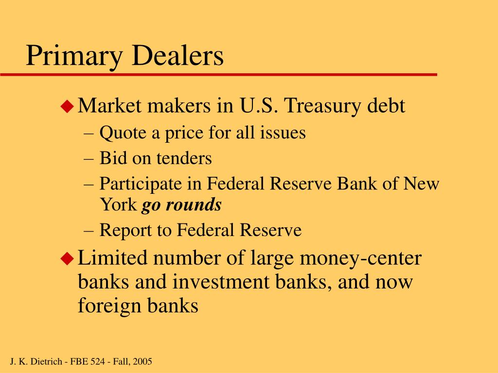 PPT - The Money Market and Money-Market Instruments (1) PowerPoint ...