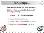 PPT - El Presente Progresivo PowerPoint Presentation - ID:6566414