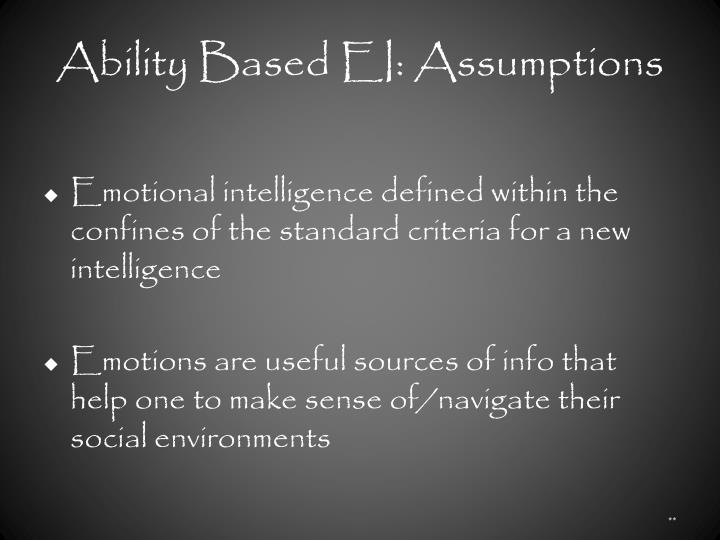 PPT - Emotional Intelligence PowerPoint Presentation - ID:6567091